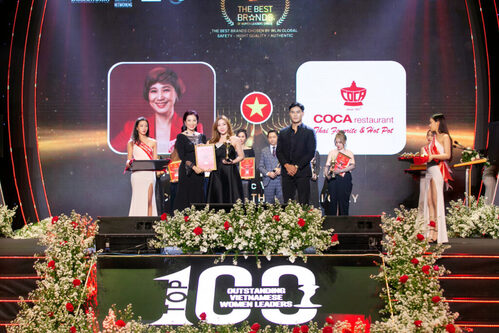Nhà hàng Coca Suki tỏa sáng tại Lễ trao giải “The Best Brands of Women ...