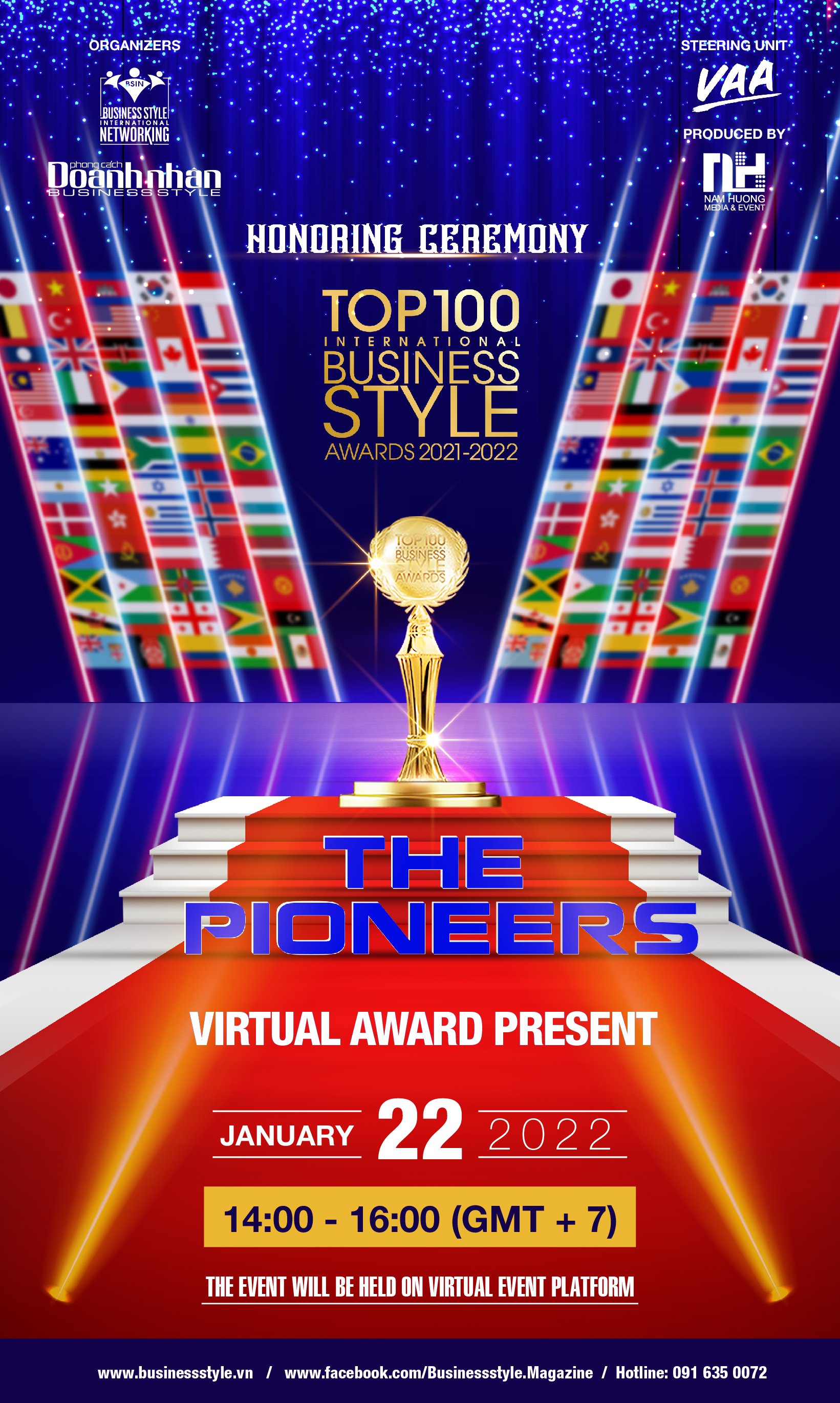 Awaiting for the Honoring Ceremony of Top 100 International Business ...
